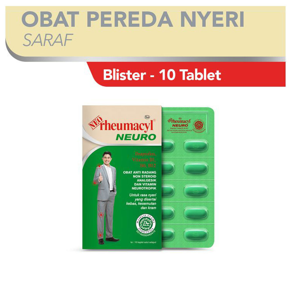 Jual NEO RHEUMACYL OBAT ANTI RADANG NEURO 10'S | Shopee Indonesia