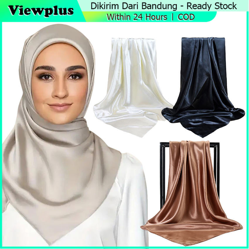 Jual Belle Shawl 90*90cm (Chiffon Ceruty Shawl) / Pashmina Silk ...