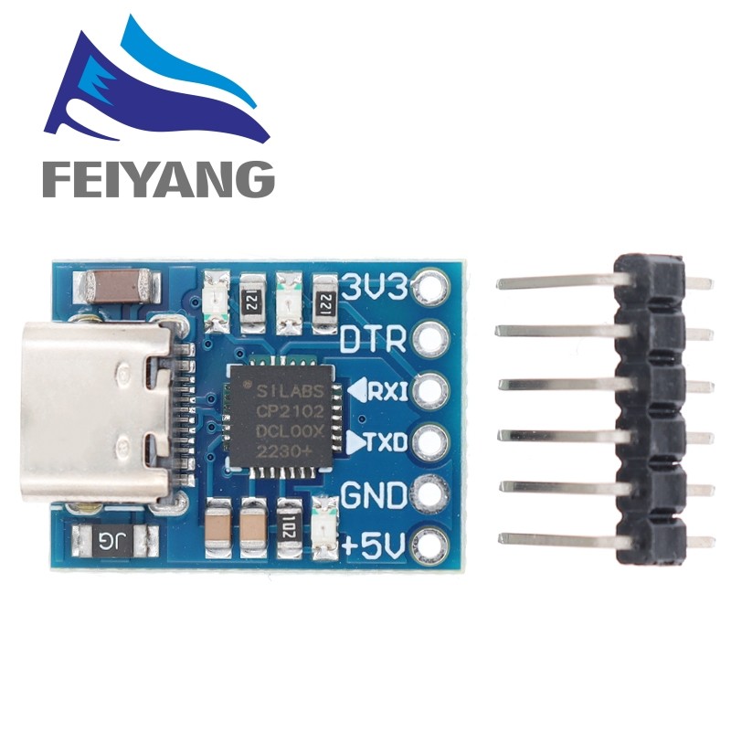 Jual CP2102 USB 2.0 to UART TTL 5PIN Connector Module Serial Converter ...