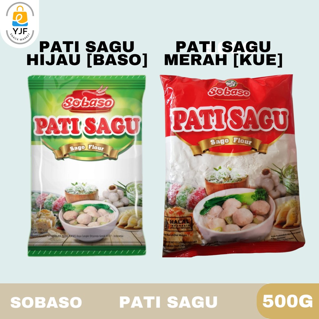 Jual Sobaso Pati Sagu 500g -1 PCS /Aci Kawung / Sago Flour / Pati Sagu ...