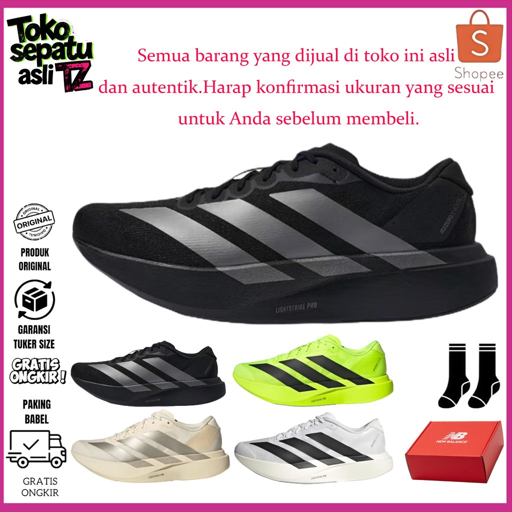Jual Sepatu lari Adidas Adizero EVO SL untuk pria dan wanita, sepatu ...