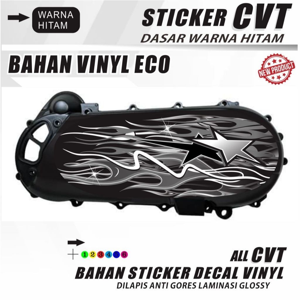 Jual VARIASI MOTOR STRIPING STIKER BAHAN ECO BAK CVT VARIASI STRIPING ...