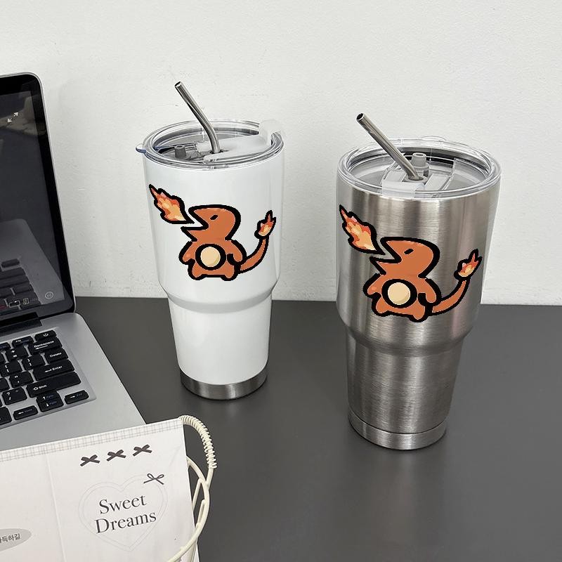 Jual Tumbler Fire Breathing Dinosaur Botol Minum Aesthetic Stainless ...
