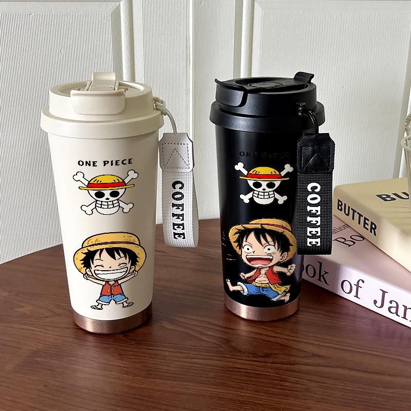 Jual Tumbler One Piece Luffy Tumbler Custom Coffee Mug Stainless Steel ...