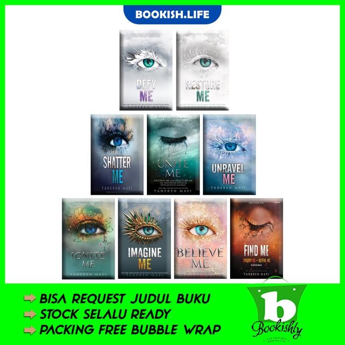 Jual Shatter Me Series Collection 9 Books Set By Tahereh Mafi | Shopee ...