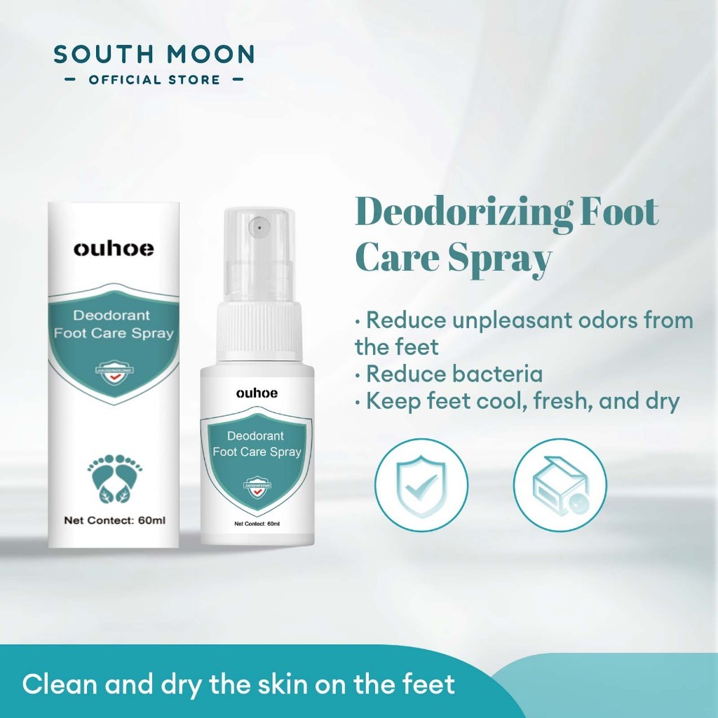 Jual EELHOE Deodorant Foot Spray Relieve Foot Itching Antibacterial ...