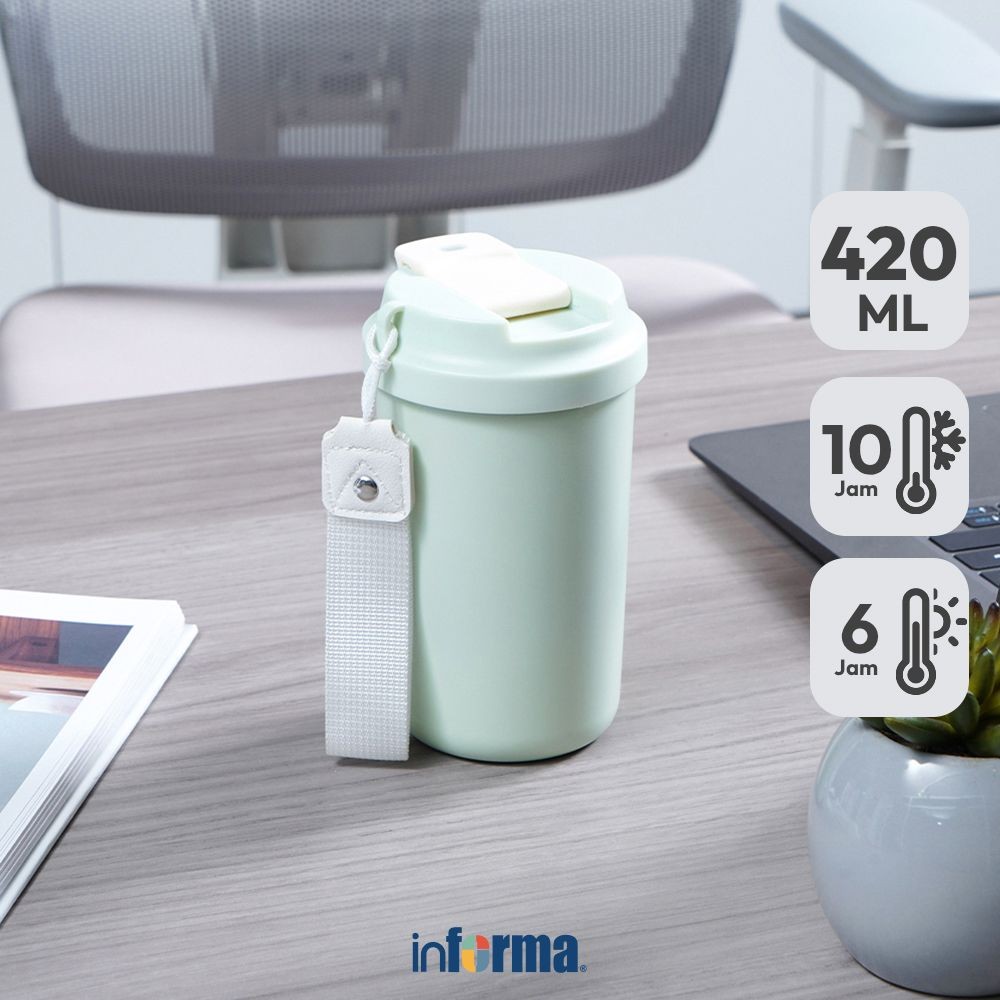 Jual Informa Appetite Kirby Mug Vacuum Flask Stainless Steel 420 ml ...