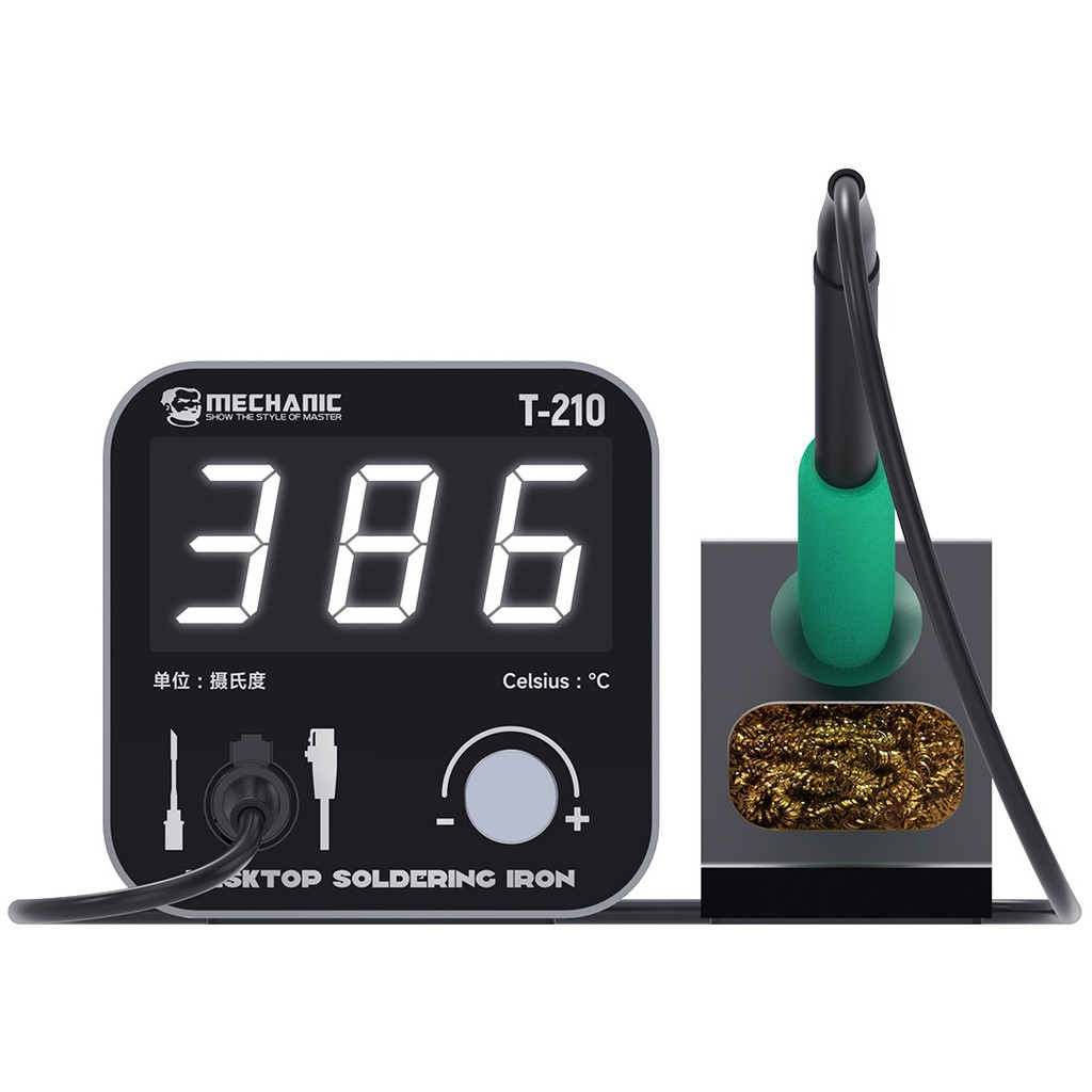 Jual Mechanic T210 Desktop Soldering Iron Intelligent Large Display ...