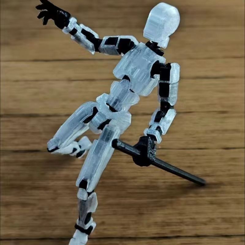 Jual 13cm DIY 3D Sketch Draw Male Female Movable Body Kun Body Chan ...