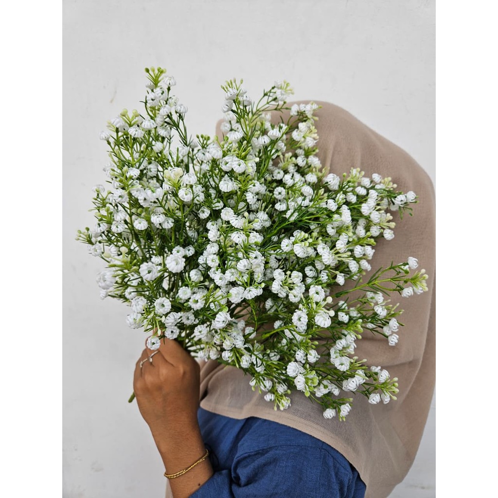 Jual Baby Breath Grade A Real Touch Artificial / Bunga Palsu/Bunga ...
