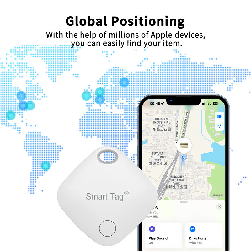 Jual RSH Genuine Smart Tag Air Track Work with Apple Find My Key Finder ...