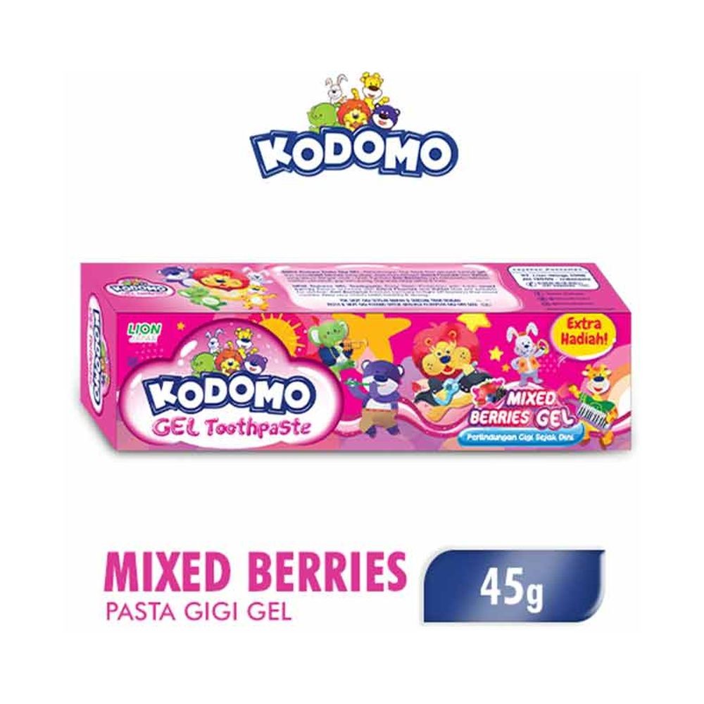 Jual KODOMO PASTA GIGI ANAK-ANAK MIXED BERRY 45g | Shopee Indonesia