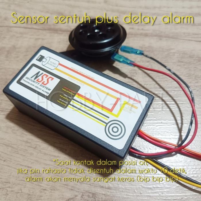 Jual Kunci keamanan rahasia kendaraan sensor sentuh anti maling anti ...