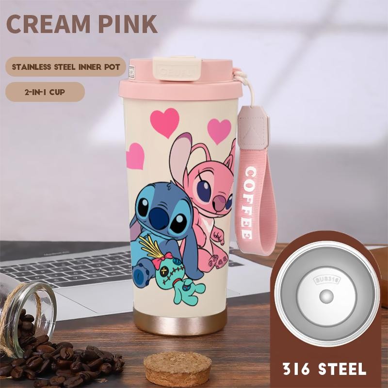 Jual Tumbler Stitch Botol Air Minum Aesthetic Stainless Steel Tumblr ...