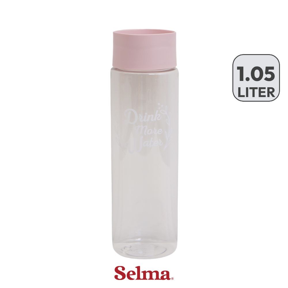 Jual Selma Pearl Botol Minum Plastik 1.05 ltr - Pink Tumbler Botol Air ...