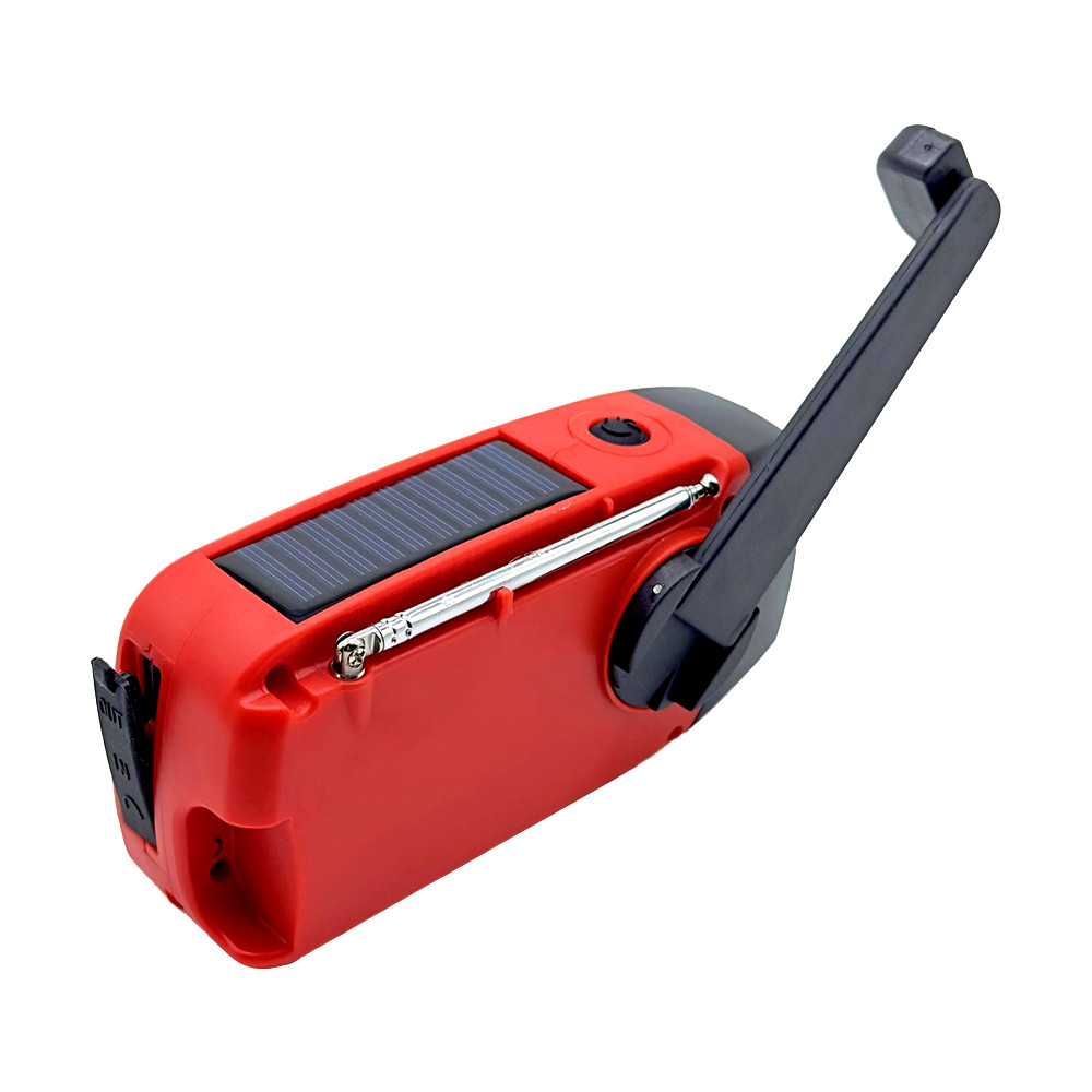 Jual 2000mAh Emergency Hand Crank Radio with LED Flashlight Radio SOS ...