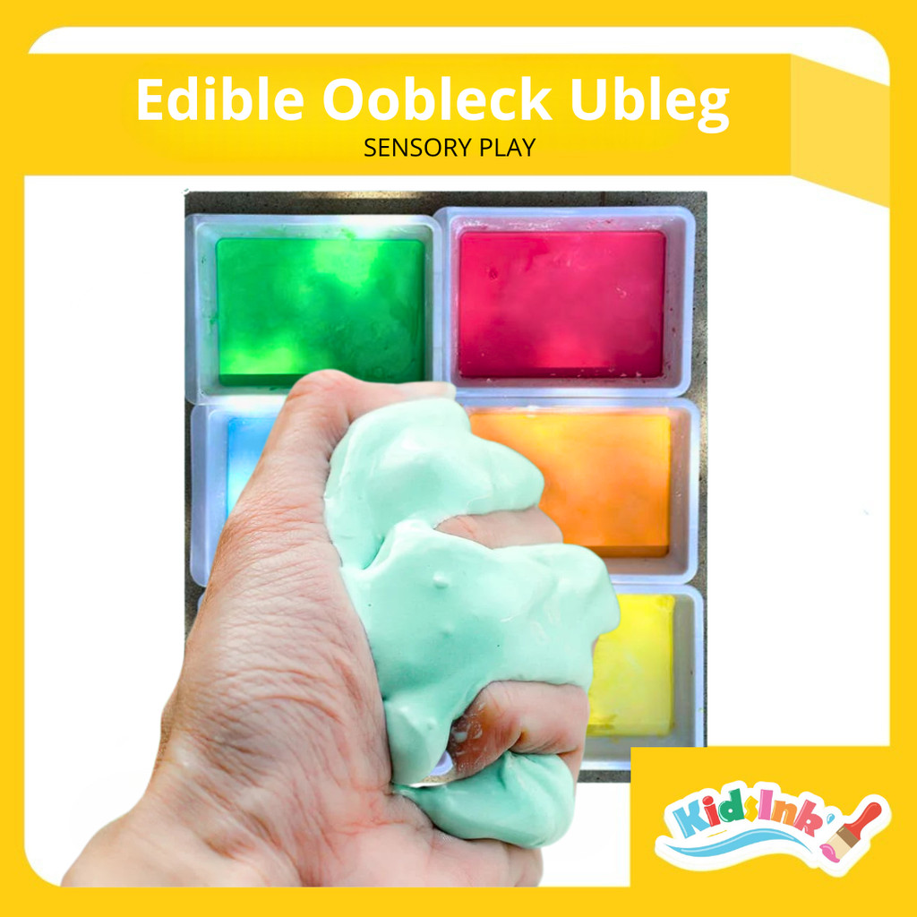 Jual KIDSINK Edible Oobleck Ubleg sensory play | Foodgrade Oobleck ...