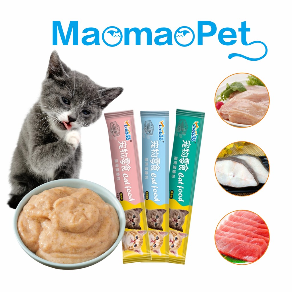 Jual Cat Snacks Cat Strips Cat Wet Food Cat Liquid Nutritional Paste ...