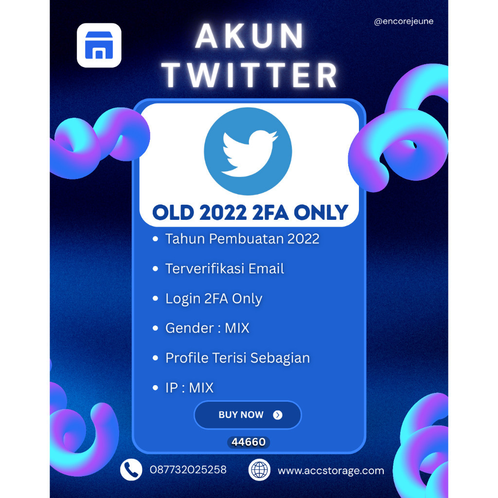 Jual Akun Twitter OLD | 2022 | Beberapa Profile Sudah Terisi ...