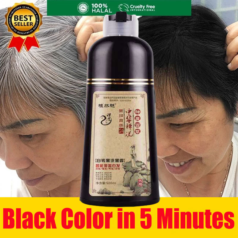 Jual Shampoo Penghitam Rambut Uban, Shampoo Penghilang Uban, Tidak ...