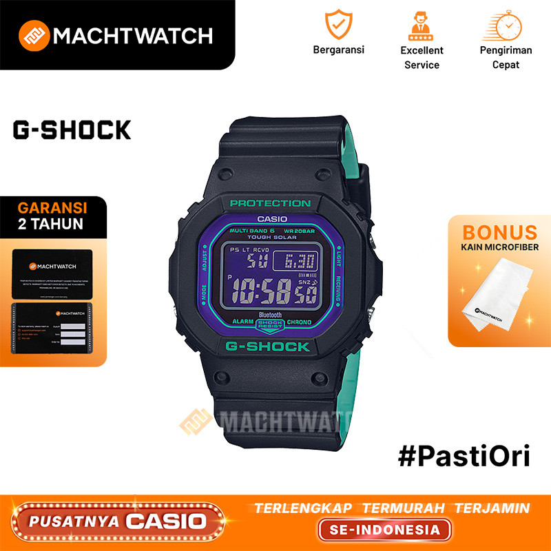 Jual [TIME BARUAN] Jam Tangan Pria Casio G-Shock GW-B5600BL-1DR 90S ...