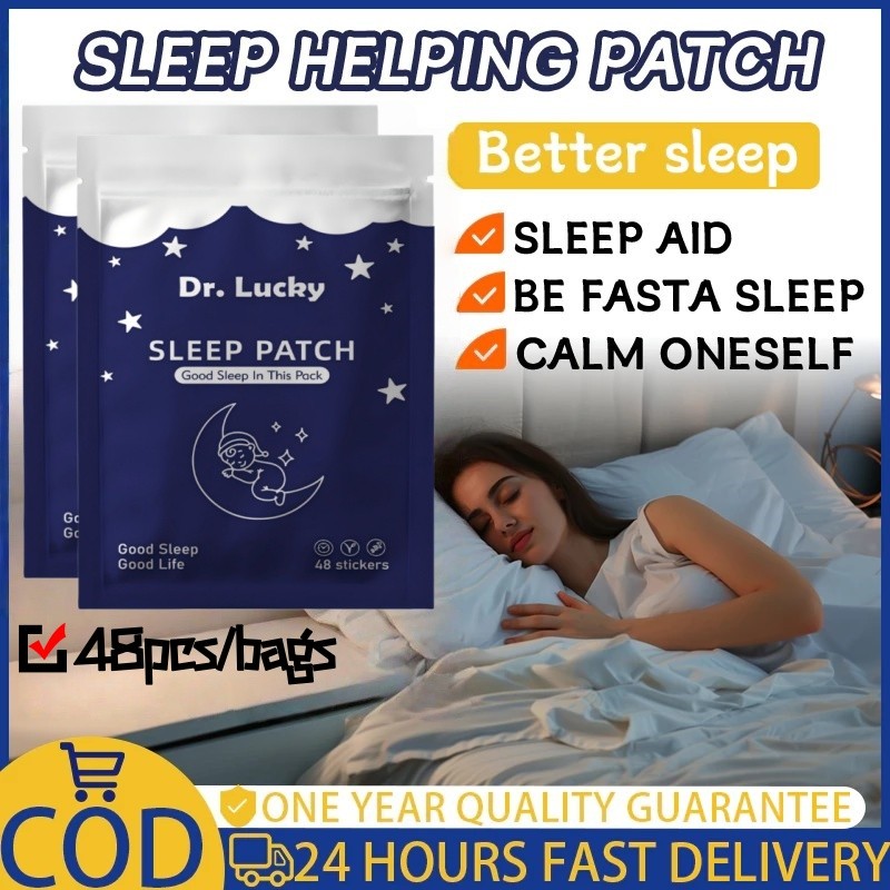 Jual Dr.Lucky Sleep Patch 48 Pcs - Efektif Patch Anti Tidur Insomnia ...