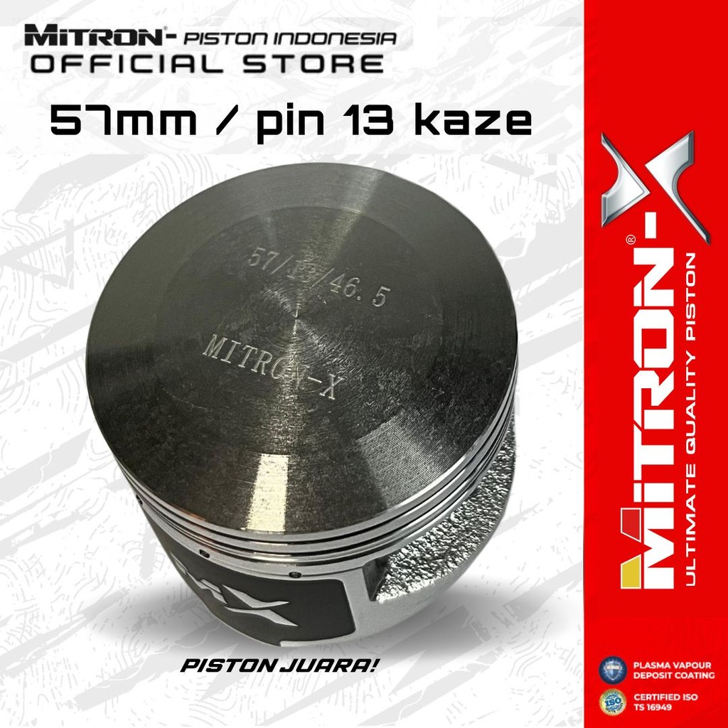 Jual Piston Kit Mitron X 57 Pen 13 (Kaze) | Shopee Indonesia