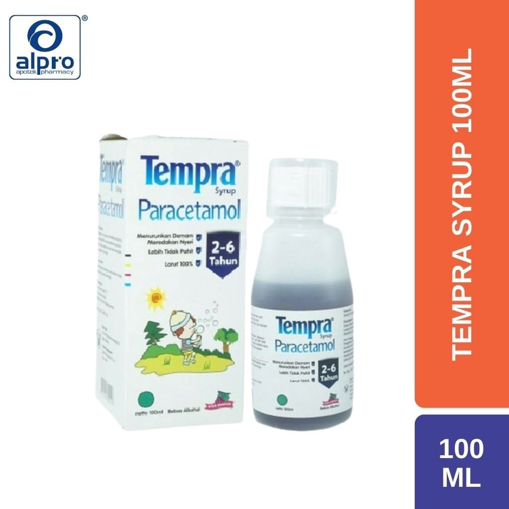 Jual TEMPRA SYRUP 100ML | Shopee Indonesia
