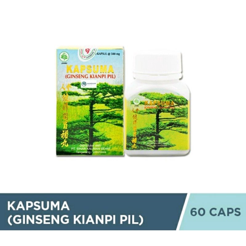 Jual KAPSUMA (Ginseng Kianpi Pil) 60 kapsul | Herbal | Penambah Nafsu ...
