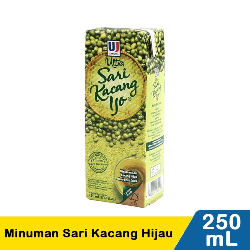 Jual ULTRA JUICE (SLIM) KACANG HIJAU 250mL | Shopee Indonesia
