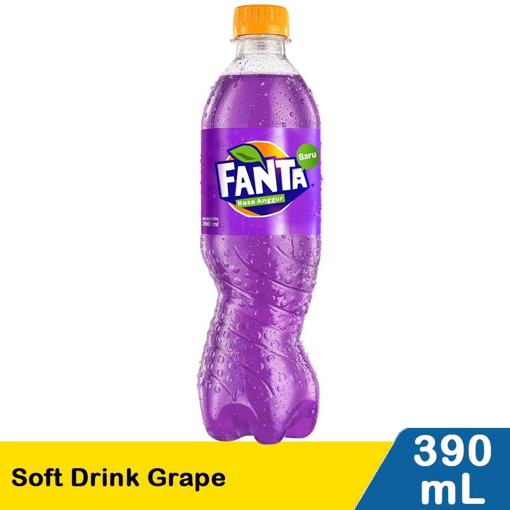 Jual FANTA SOFT DRINK GRAPE 390mL | Shopee Indonesia