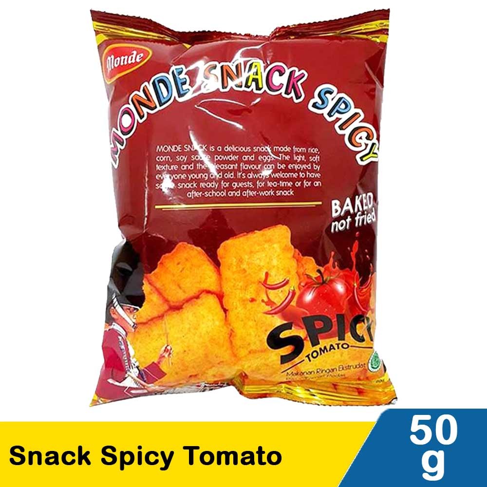 Jual MONDE SNACK SPICY TOMATO 50/60g | Shopee Indonesia