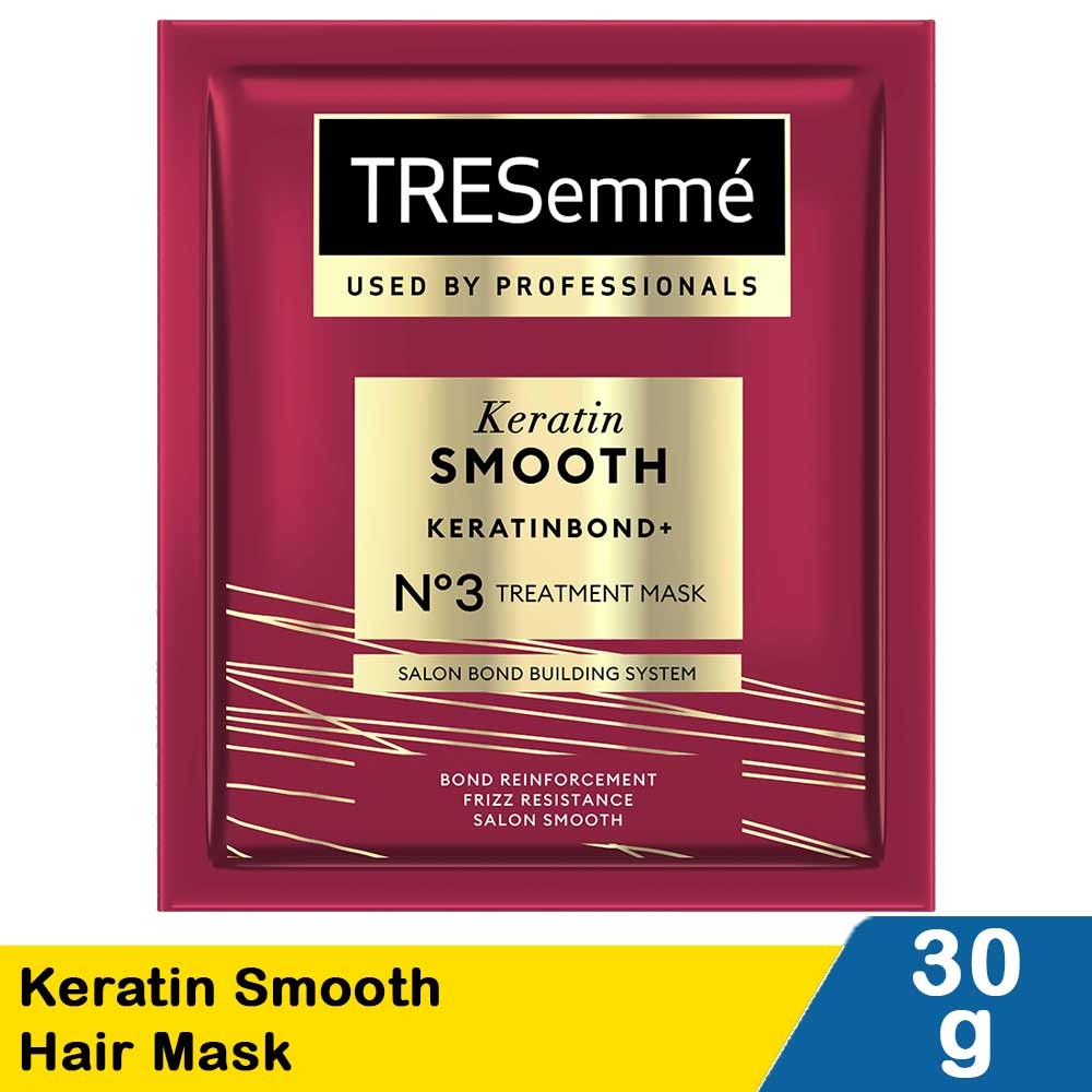 Jual TRESEMME KERATIN SMOOTH HAIR MASK 30g | Shopee Indonesia