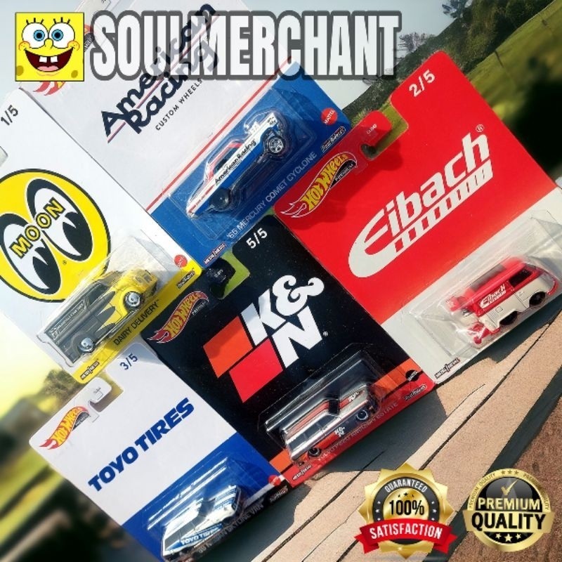Jual Hot Wheels Premium Pop Culture Performa DLB45 V Kool Kombi Eibach Dairy Delivery Mooneyes ...