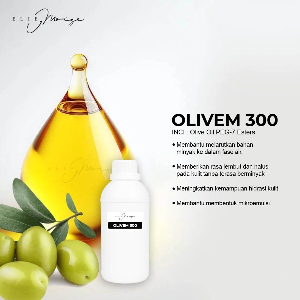Jual Olivem 300 Olive Oil PEG-7 Esters - emulsifier untuk menyatukan ...