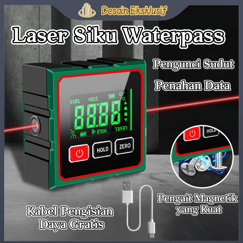 Jual Laser Level Bangunan Waterpass / Laser Multifungsi Meteran /laser ...
