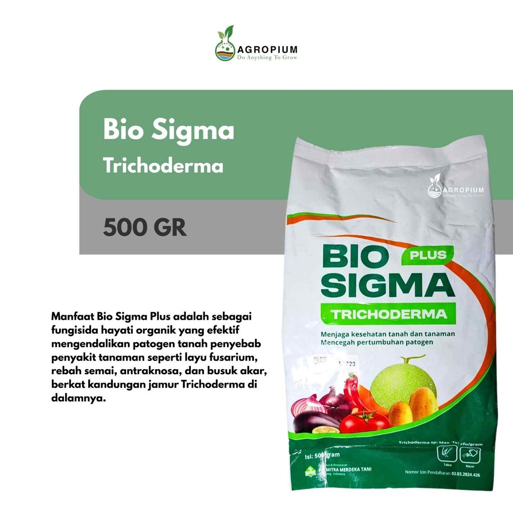 Jual Pupuk Bio Sigma Plus Trichoderma 500 Gram | Shopee Indonesia