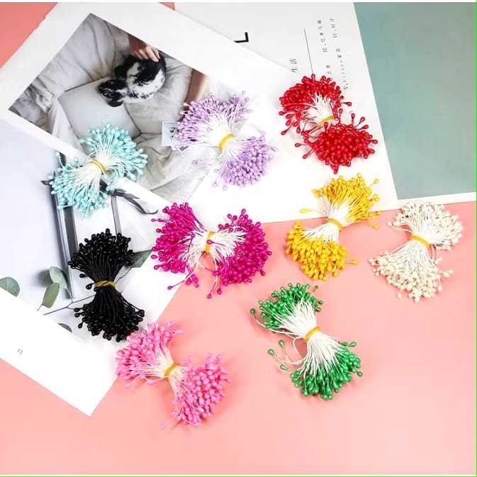 Jual 1IKAT PUTIK BUNGA PUTIK BENANG SARI -+ 150PC BUNGA ARTIFICIAL ...