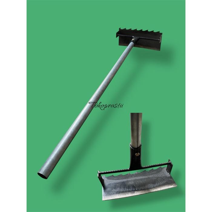 Jual Alat Garuk Rumput liar 2 in 1 Garuk Gulma Baja Gergaji asli Gagang ...