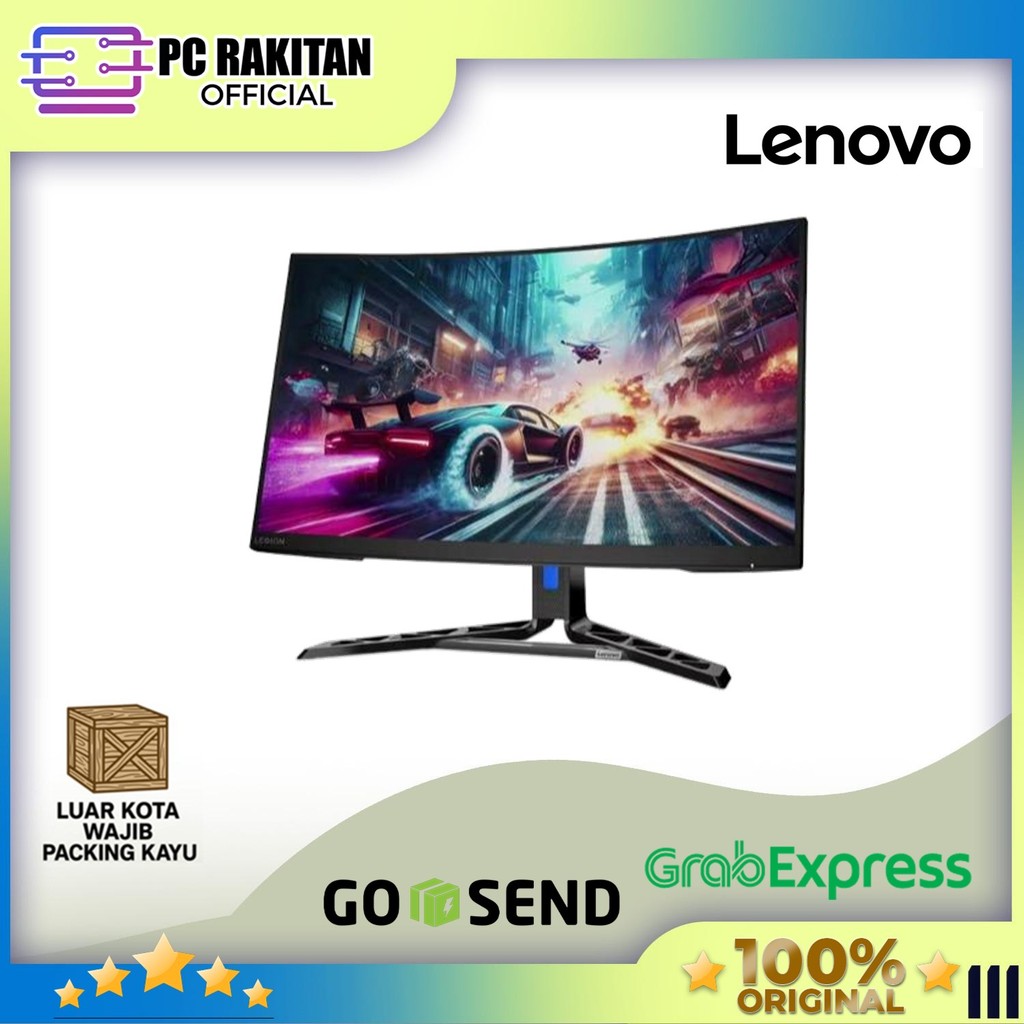 Jual LENOVO LEGION GAMING MONITOR CURVED 32 INCH R32QC-30 | Shopee ...
