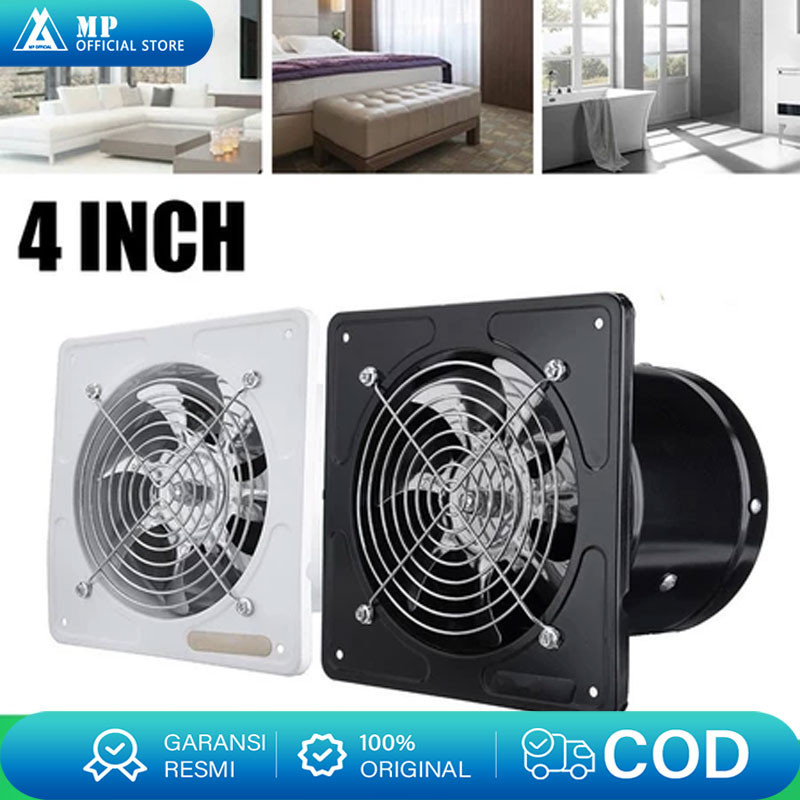 Jual Exhaust Fan Dinding 4Inch Kabel kawat tembaga Kipas Exhaust ...