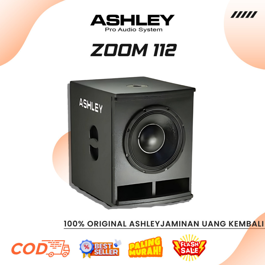 Jual Subwoofer Ashley Zoom 112 Professional Passive Subwoofer (1*12inch ...