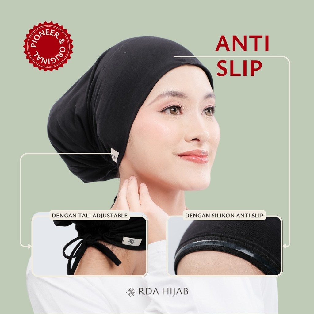 Jual RDAHijab - Ciput Oman Silikon Anti Slip ORIGINAL | Cocok untuk Umroh dan Haji, Inner Cap ...