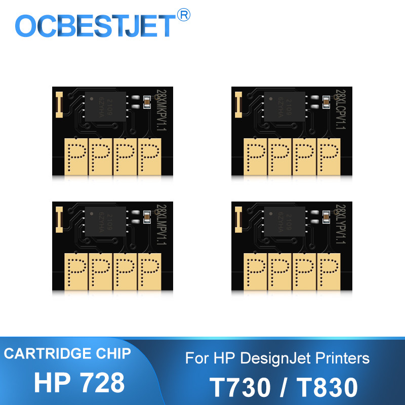 Jual For HP 728 728XL For HP DesignJet T730 T830 Printer Ink Cartridge ...