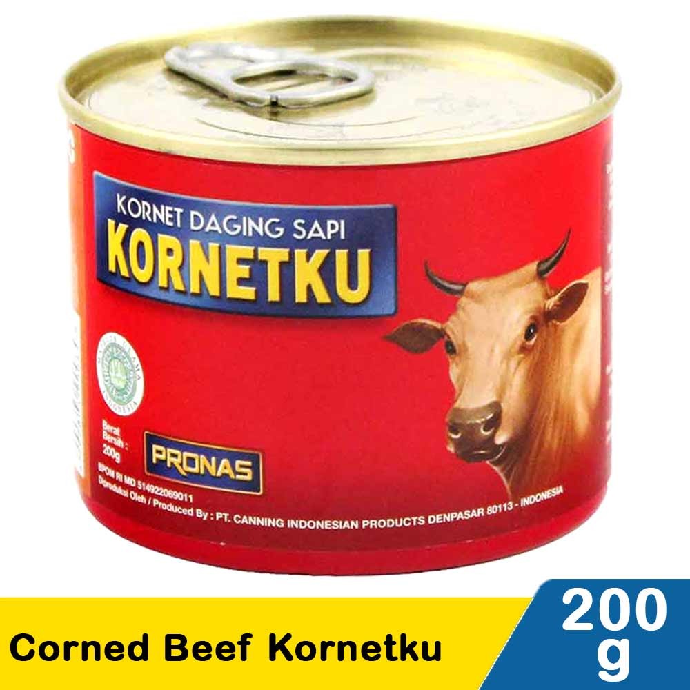 Jual PRONAS CORNED BEEF KORNETKU 200g | Shopee Indonesia