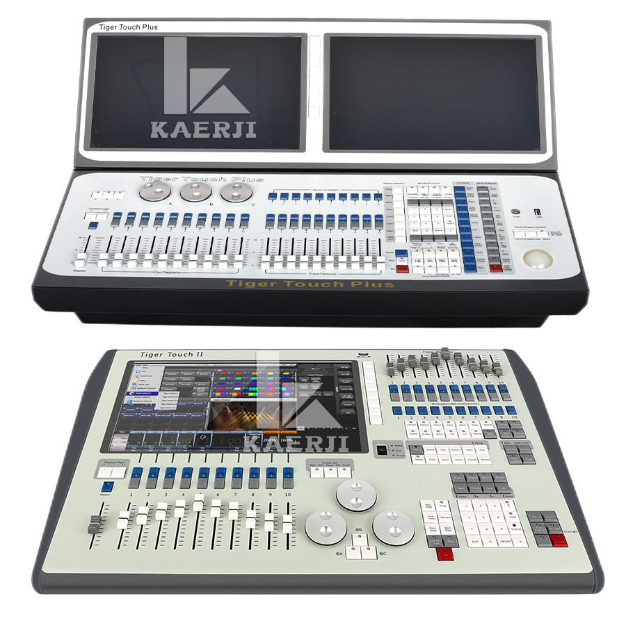 Jual Motorized Fader Tiger Touch II DMX Console Latest Version V16 ...