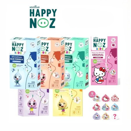 Jual Happy Noz Sticker 100% ORI THAILAND/Minyak Esensial Oil Herbal ...