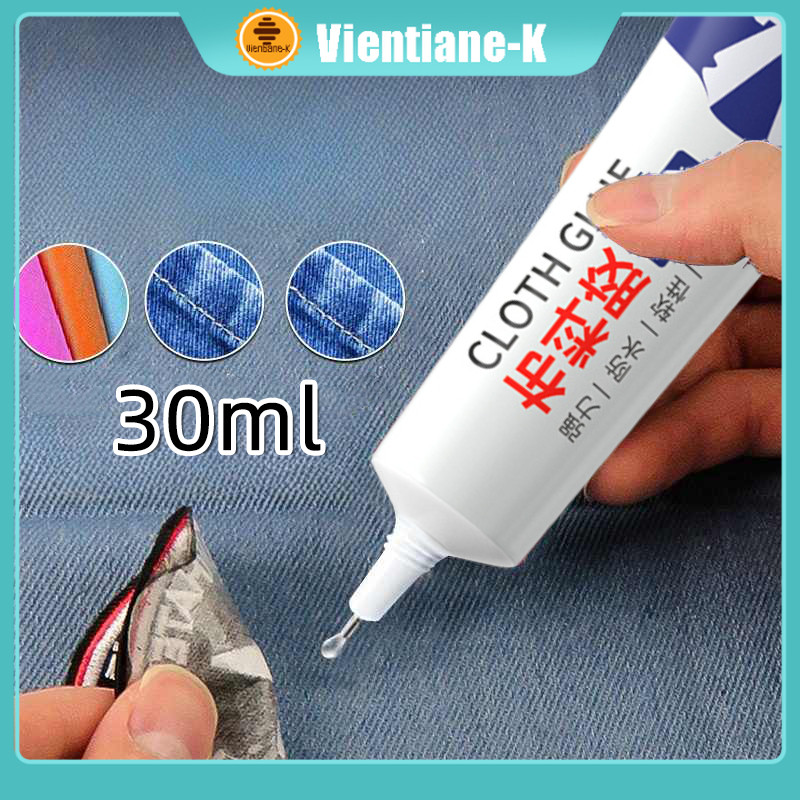 Jual 30ml Lem Perbaikan Kain / Cloth Glue / Lem Kain Jahit / Fabric ...