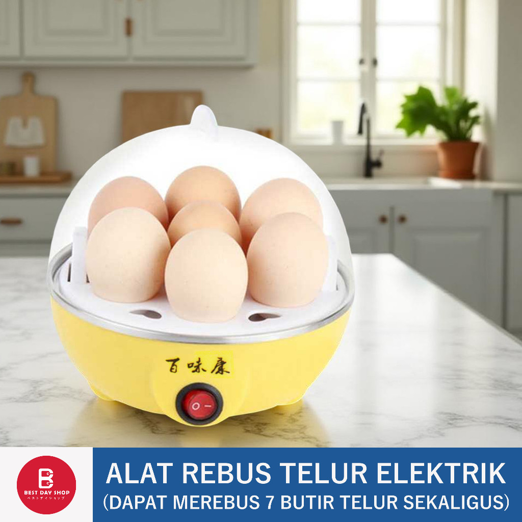 Jual ALAT REBUS TELUR ELEKTRIK / ELECTRIC EGG COOKER BOILER | Shopee ...