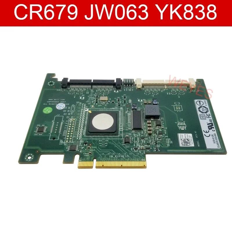 Jual CR679 JW063 YK838 Adapter For DELL PERC 6IR R610 R710 8 Ports SATA ...